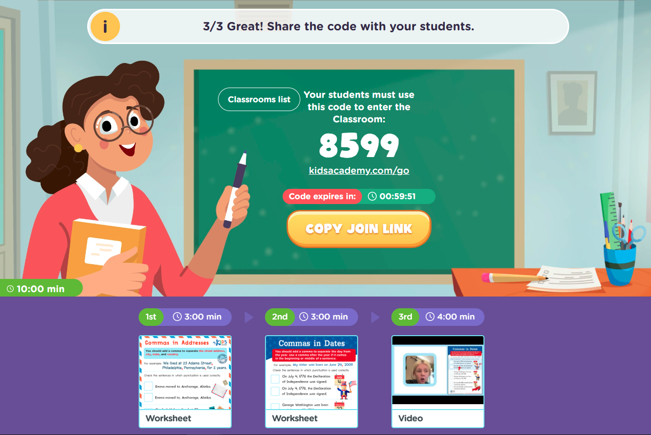 Punctuation for 3rd Grade. Commas. | Article